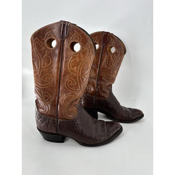 Tony Lama | Shoes | Tony Lama Cowboy Western Boots Mens 8d Brown ...